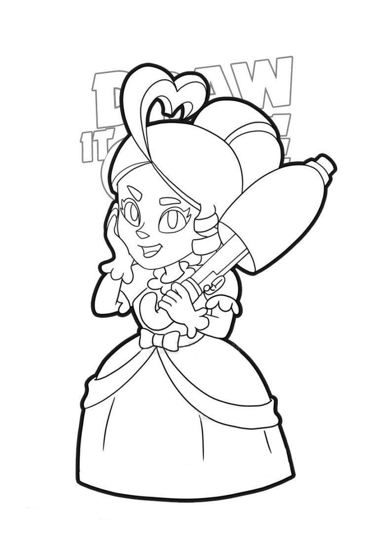 Brawl Stars Coloring Pages. Print 350 New Images