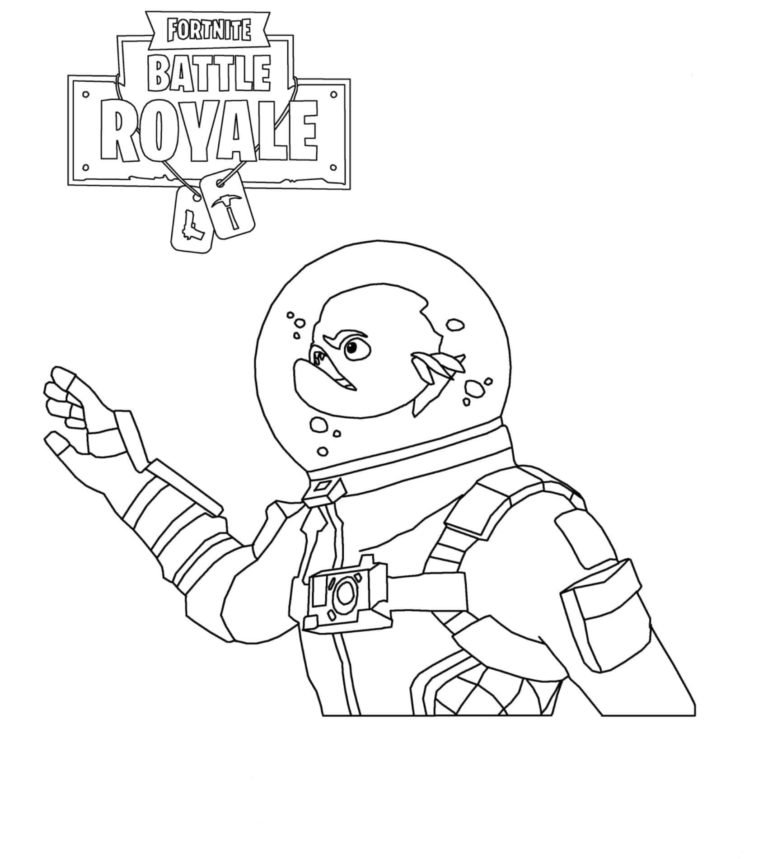 Coloriage Fortnite. 200 Images imprimer gratuitement