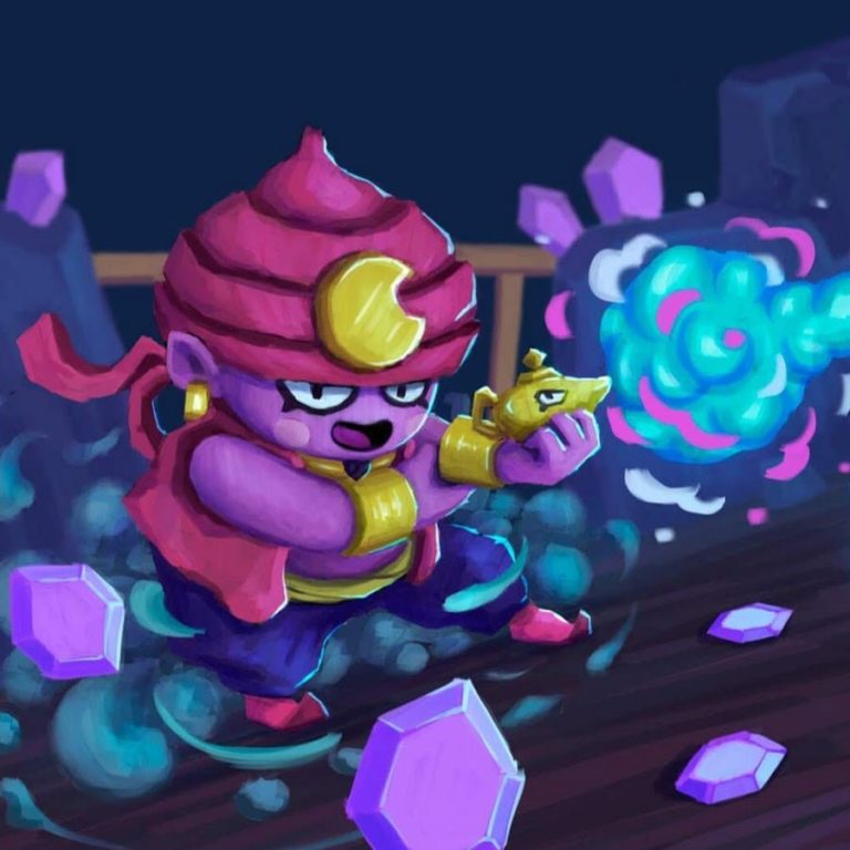 Immagini Brawl Stars. Sandy, Spike, Leon, 8 bit e altri eroi