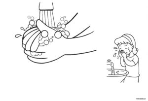 Coloring Pages Coronavirus for Kids. Free Print in A4 format