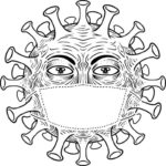 Coloring Pages Coronavirus for Kids. Free Print in A4 format