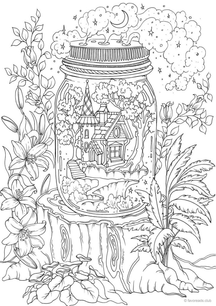 Coloring Pages for Adults. Print 130 of the best images
