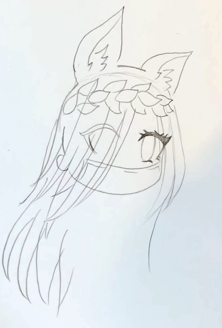 How to draw Gacha Life. Pencil Drawing, 20 lessons