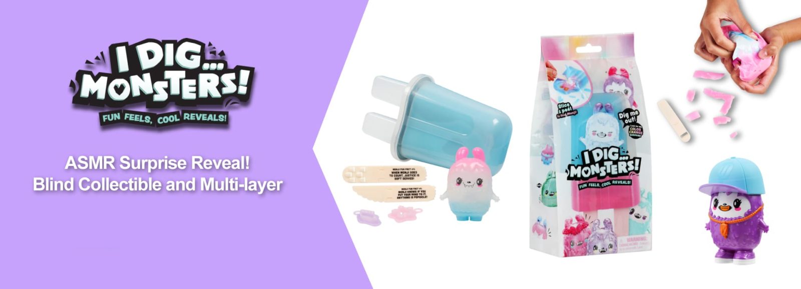 I DIG MONSTERS Monji – New toy of 2020 for children
