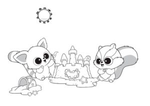 120 Kawaii Coloring Pages. The best collection. Print for free