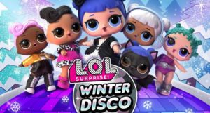 LOL Surprise Winter Disco coloring pages. Print dolls and pets