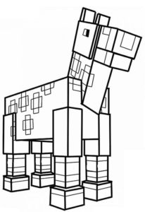 100 Minecraft Coloring Pages. Print or download | WONDER DAY — Coloring ...