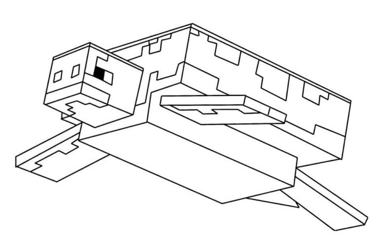 100 Minecraft Coloring Pages. Print or download | WONDER DAY — Coloring ...