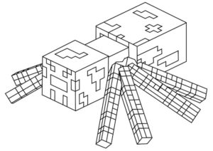 100 Minecraft Coloring Pages. Print or download | WONDER DAY — Coloring ...