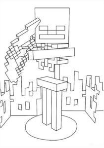 100 Dibujos para colorear Minecraft | WONDER DAY — Dibujos para ...