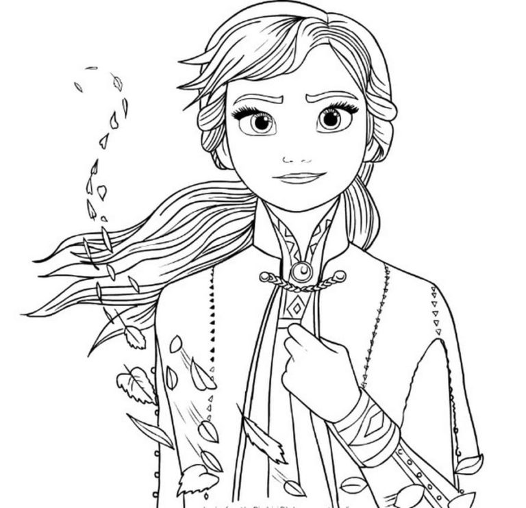 100 Best Frozen 2 Coloring Pages. Print for free | WONDER DAY ...