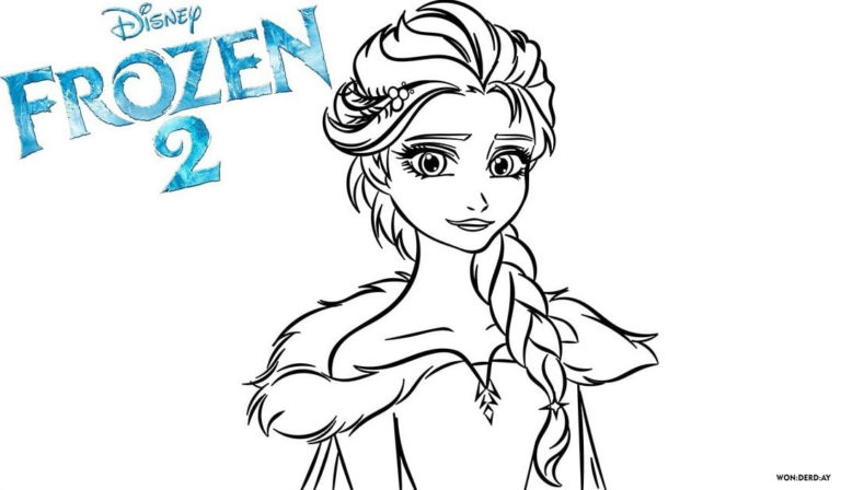 100 Best Frozen 2 Coloring Pages. Print for free | WONDER DAY ...