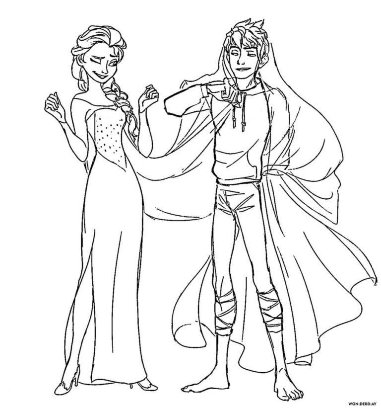 100 Best Frozen 2 Coloring Pages. Print for free | WONDER DAY ...