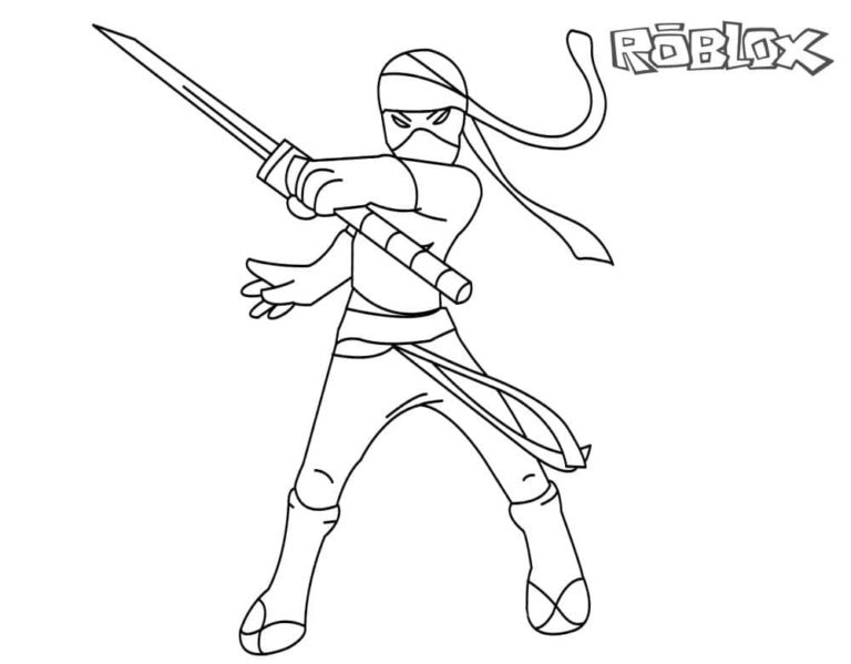 Coloring Pages Roblox. Print for free