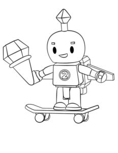 Coloring Pages Roblox. Print for free