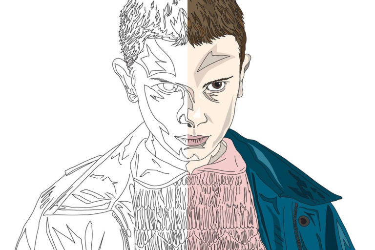 Coloriage Stranger Things Imprimer Gratuitement Wonder Day