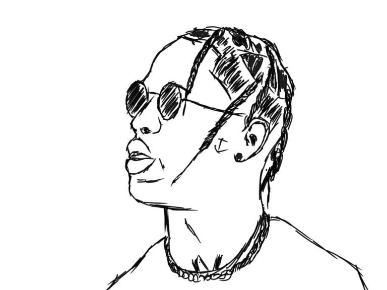 Coloring Pages Travis Scott. Download or print for free