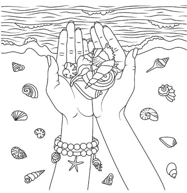Coloring Pages Summer. 110 Images for Kids | WONDER DAY — Coloring ...