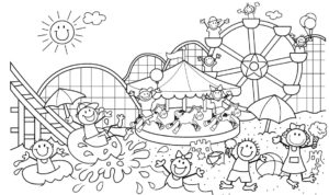 Coloring Pages Summer. 110 Images for Kids | WONDER DAY — Coloring ...