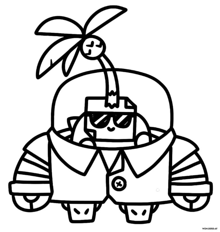 Brawl Stars Coloring Pages. Print 350 New Images