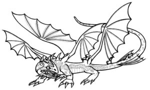 How to Train Your Dragon Coloring Pages - 100 Free Coloring pages