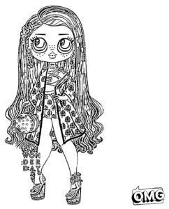 Coloring pages LOL OMG. Download or print for free