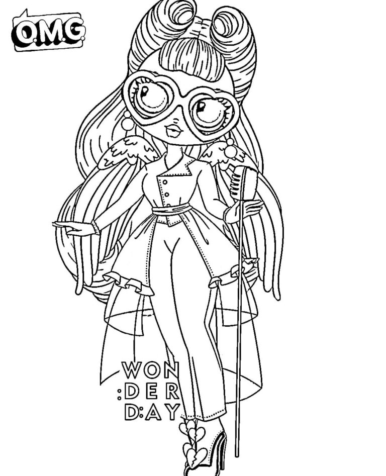 Disegni da colorare LOL OMG. Stampa gratuitamente