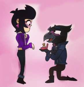 Brawl Stars Couples Image. Fan Art Brawl Stars Love