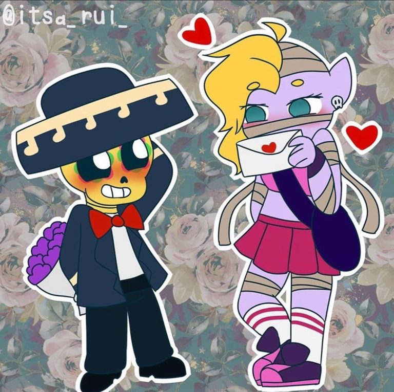 Brawl Stars Couples Image. Fan Art Brawl Stars Love