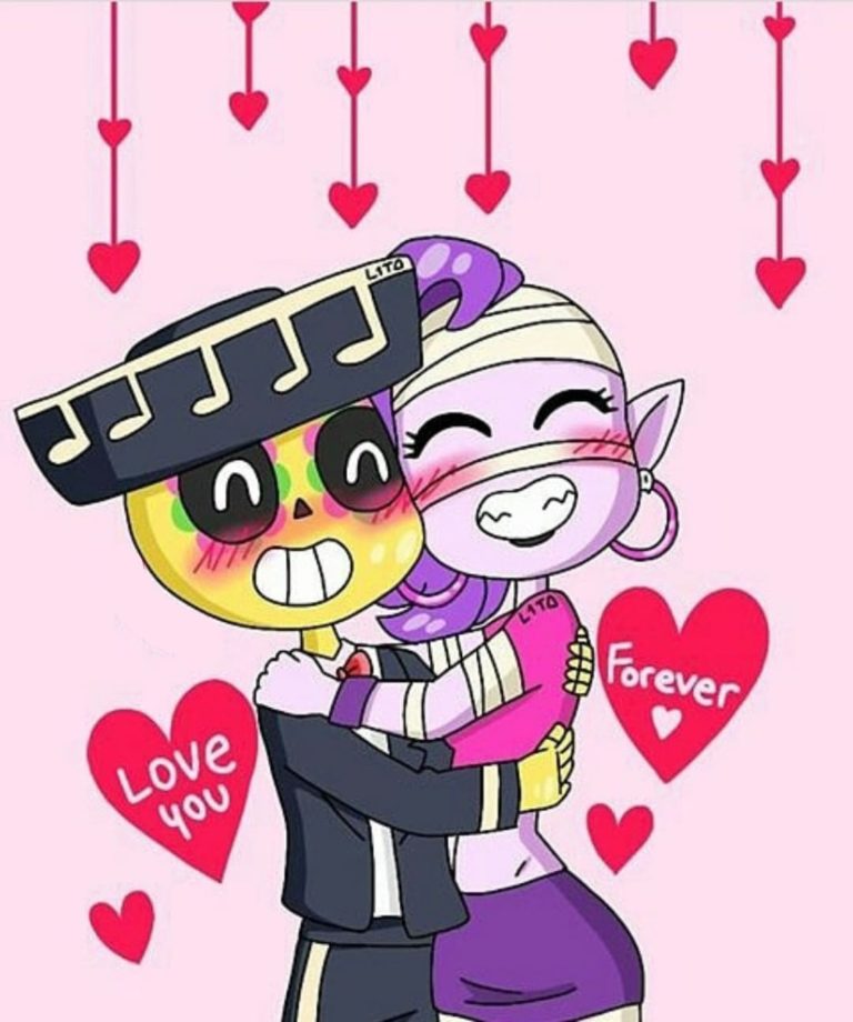 Couples en Brawl Stars. Images Amour Brawl Stars