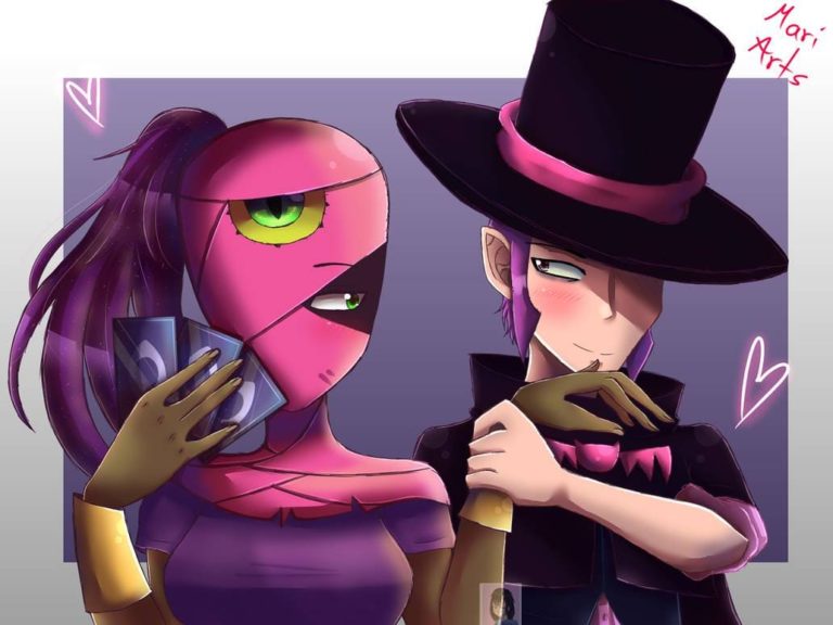 Brawl Stars Couples Image. Fan Art Brawl Stars Love