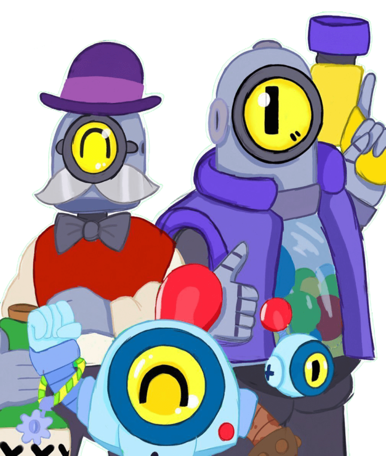 Brawl Stars PNG. All characters — Download in PNG