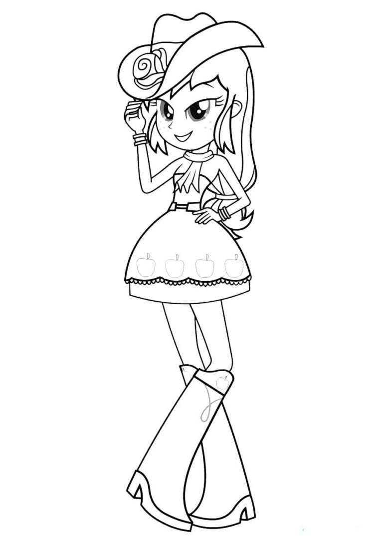 Coloring pages Equestria Girls. 100 Coloring Pages for Printing