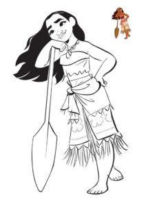 Moana Coloring Pages. Download and Print for Free