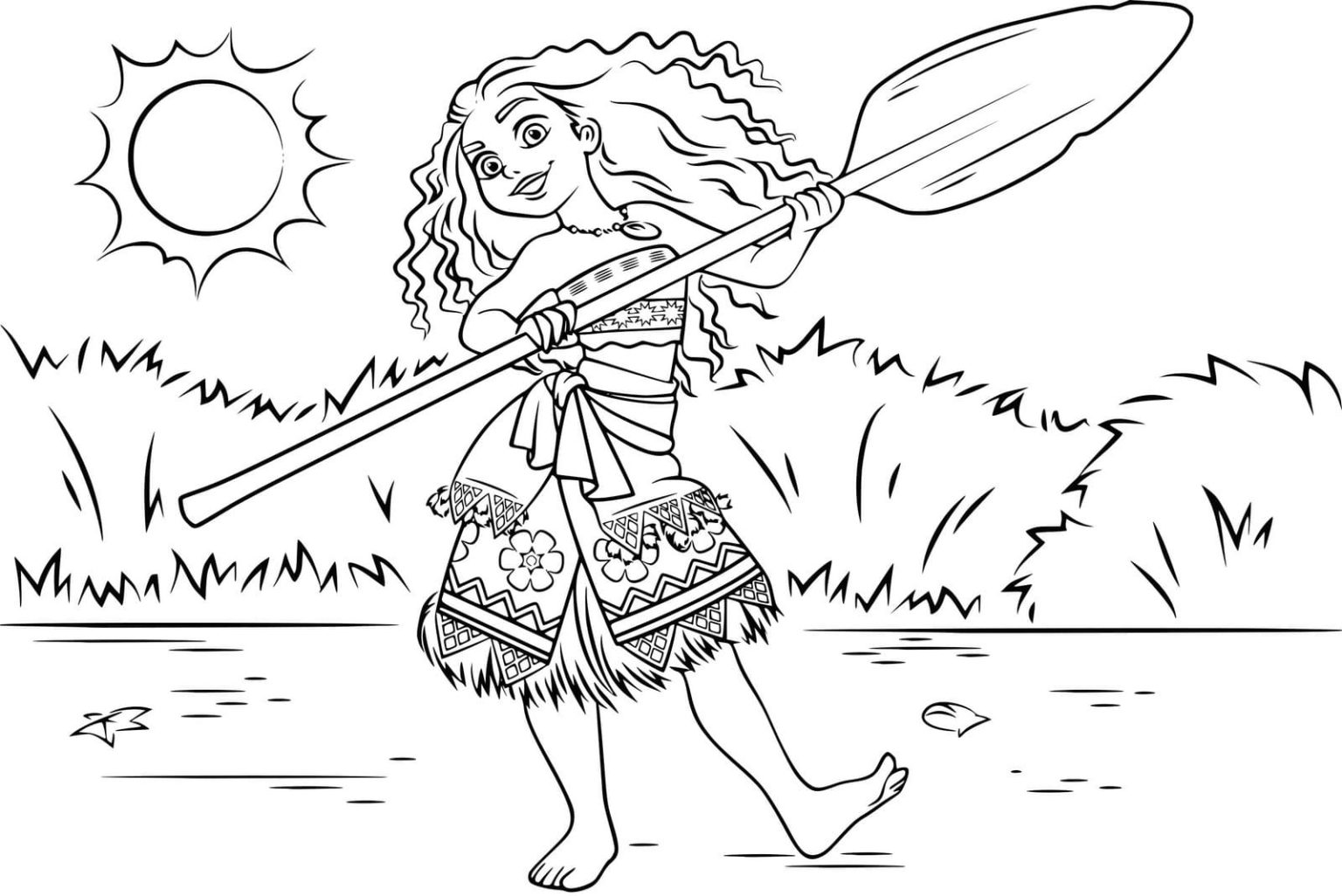 Moana Coloring Pages. Download and Print for Free