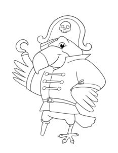 Coloring Pages Pirates (100 Pieces). Print for free | WONDER DAY ...