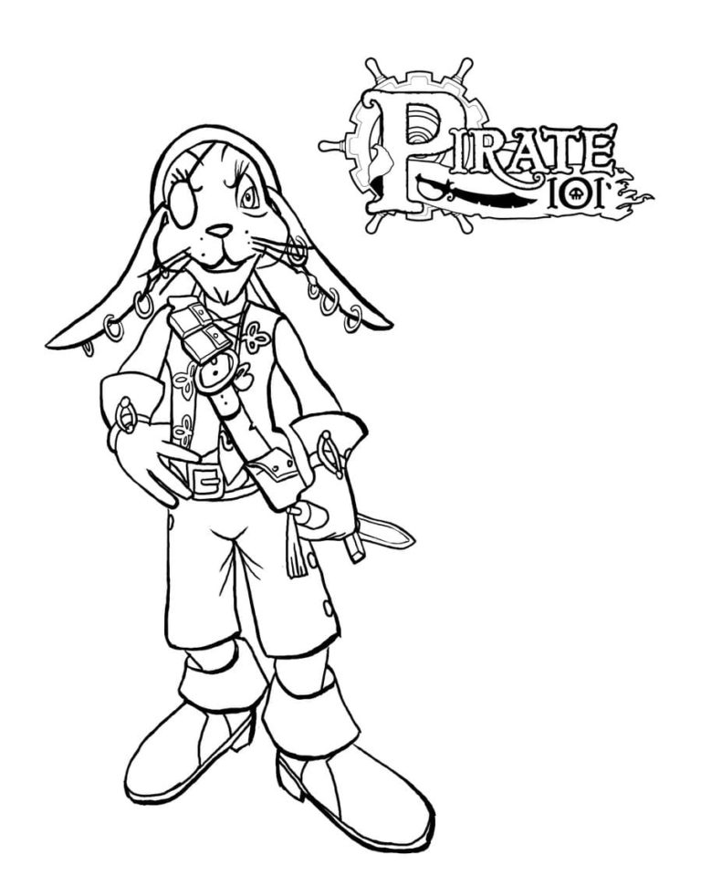 Disegni di Pirati da colorare (100 Pezzi). Stampa gratis