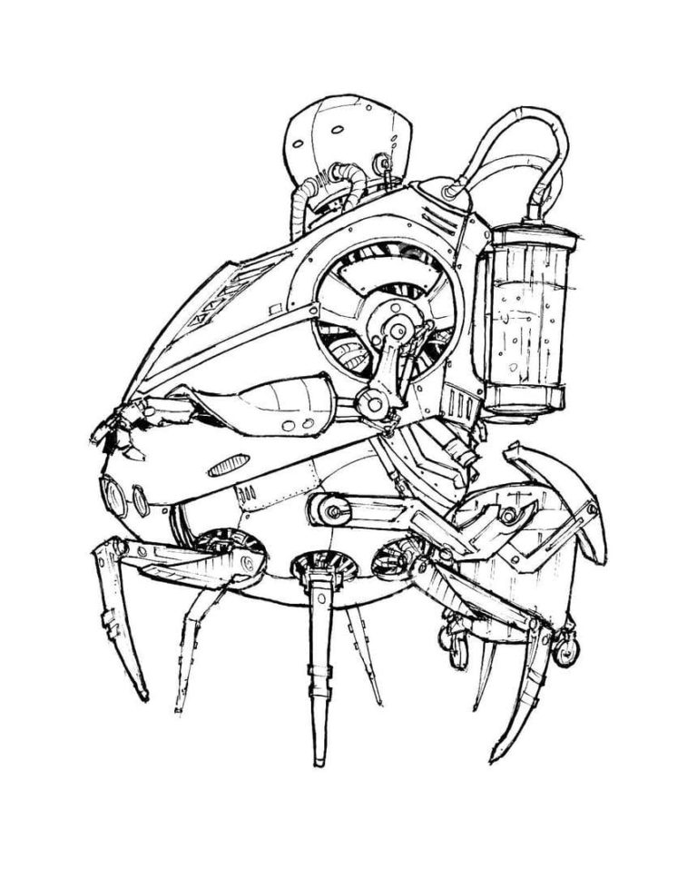 Disegni di Robot da colorare. Stampa gratuitamente una grande collezione