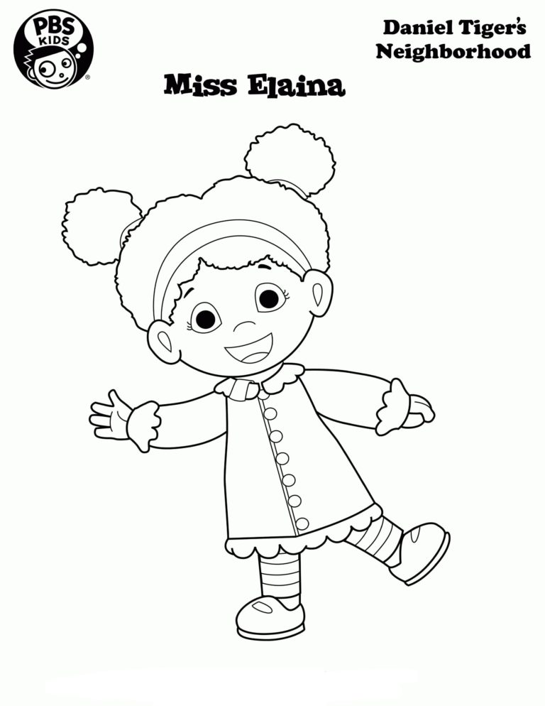 Coloriages Dany le tigre. Imprimer Le village de Dany