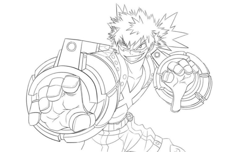 My Hero Academia Coloring Pages. 100 Free Coloring Pages
