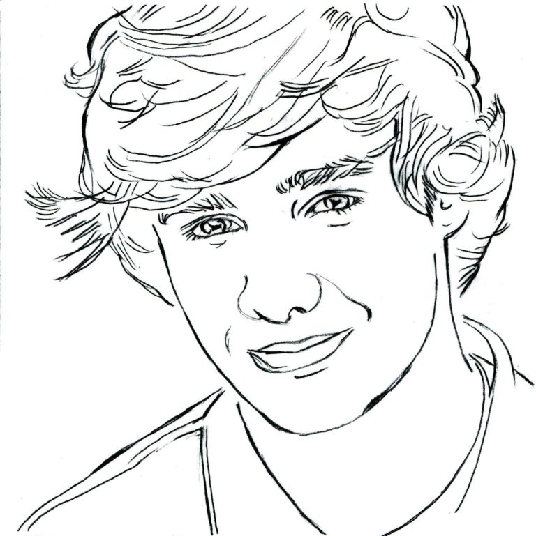 Coloring pages One Direction. Download and Print for Free