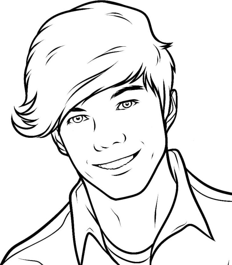 Coloring pages One Direction. Download and Print for Free