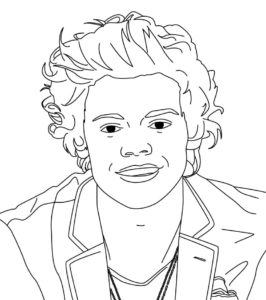 Dibujos de One Direction para colorear. Descarga e imprime gratis