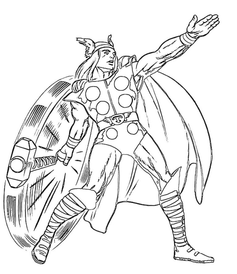 Desenhos de Super-heróis para Colorir. Imprimir gratuitamente