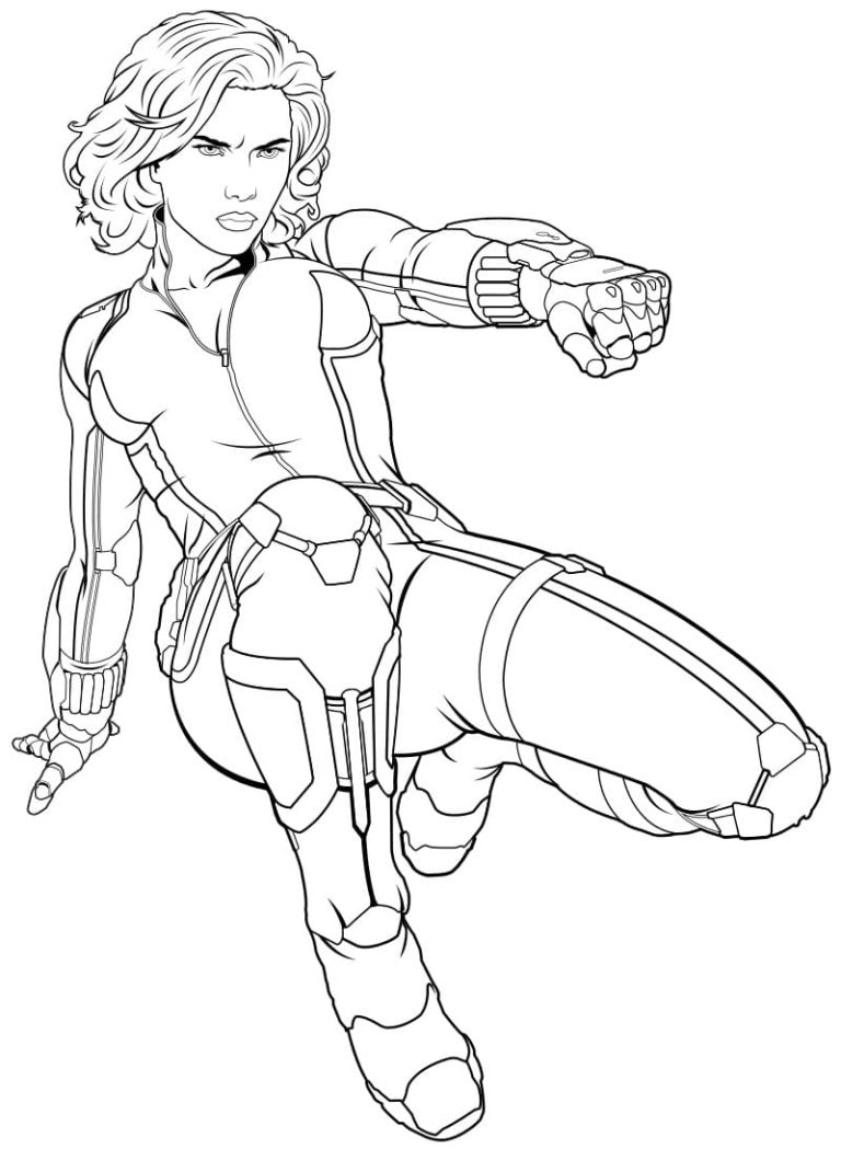 Desenhos de Super-heróis para Colorir. Imprimir gratuitamente