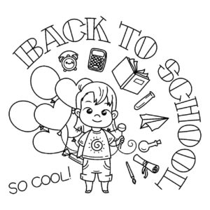 Back to School Coloring Pages. Free 65 Printable Images