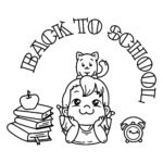 Back to School Coloring Pages. Free 65 Printable Images