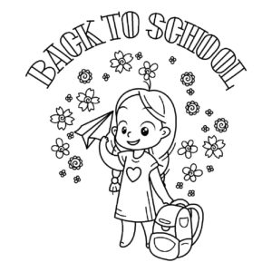 Back to School Coloring Pages. Free 65 Printable Images