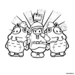 Disegni da colorare Fall Guys. Stampa gratuitamente