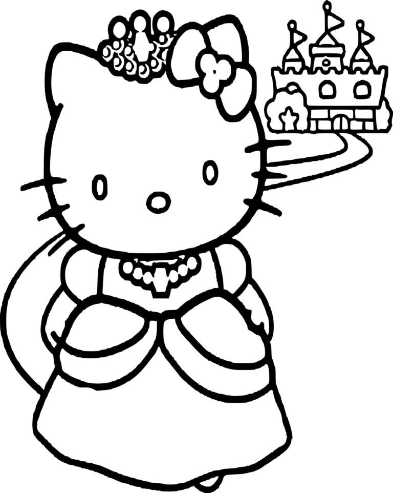 100 Coloring pages Hello Kitty For Print | WONDER DAY — Coloring pages ...